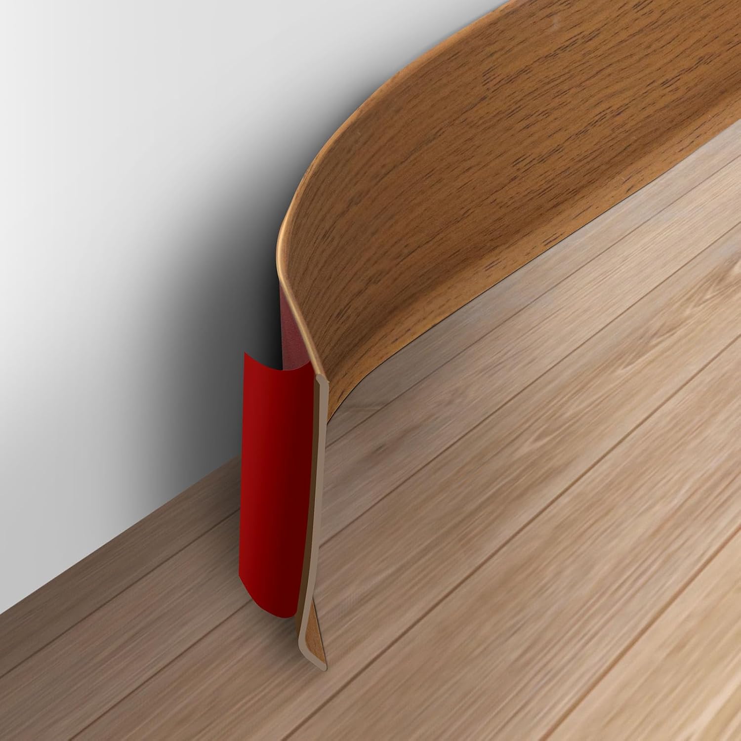 Amazon.com: Pluden Flexible Baseboard Molding Trim, 4 Inch(W) x 40 Feet ...