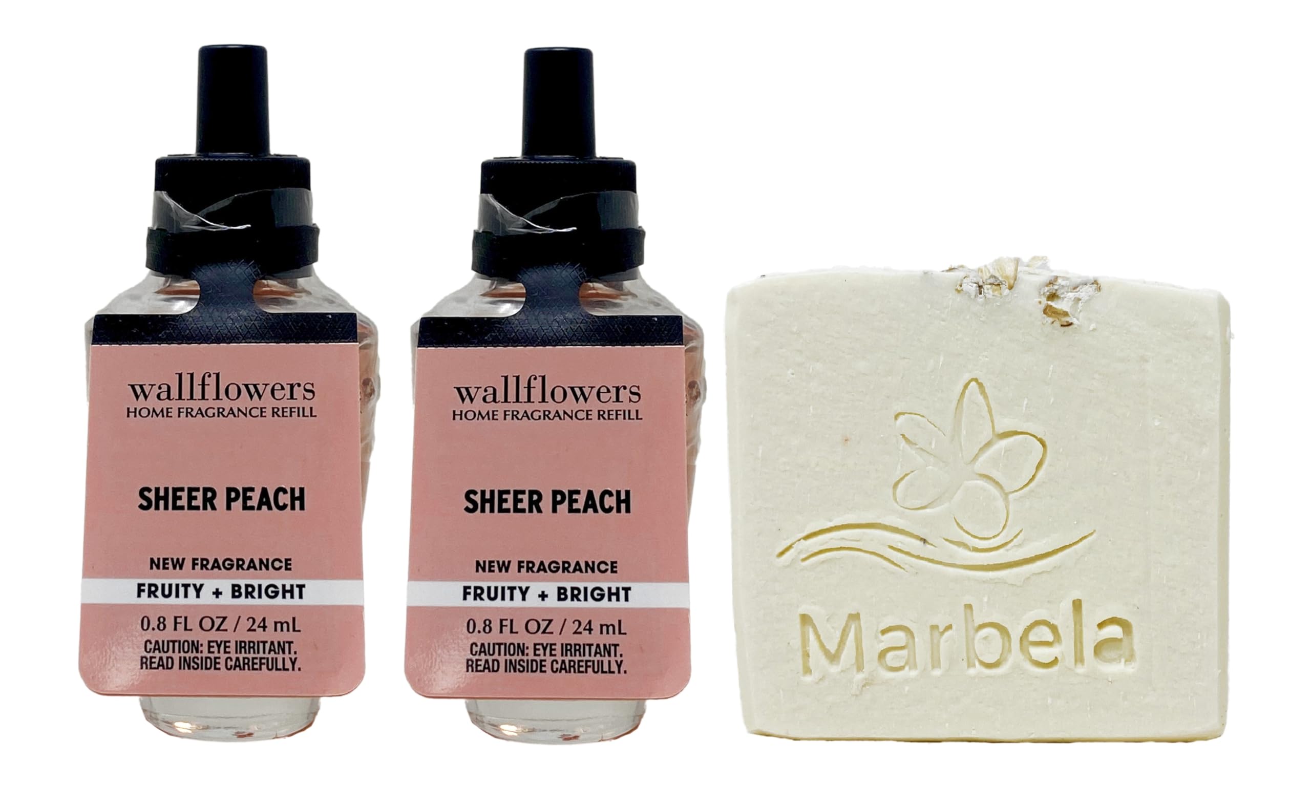 Amazon.com : Bath & Body Works Sheer Peach Fragrance Refill 2 Pack With ...