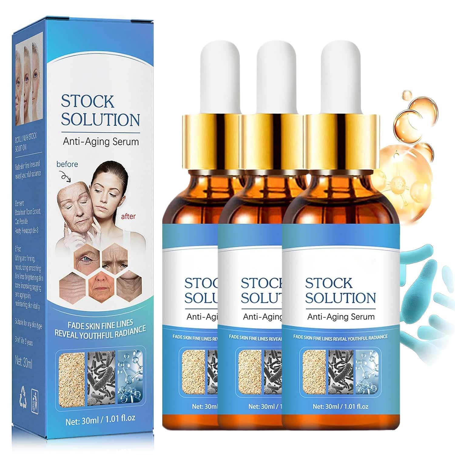 Botox Stock Solution – Suero facial para reducir líneas finas, arrugas ...