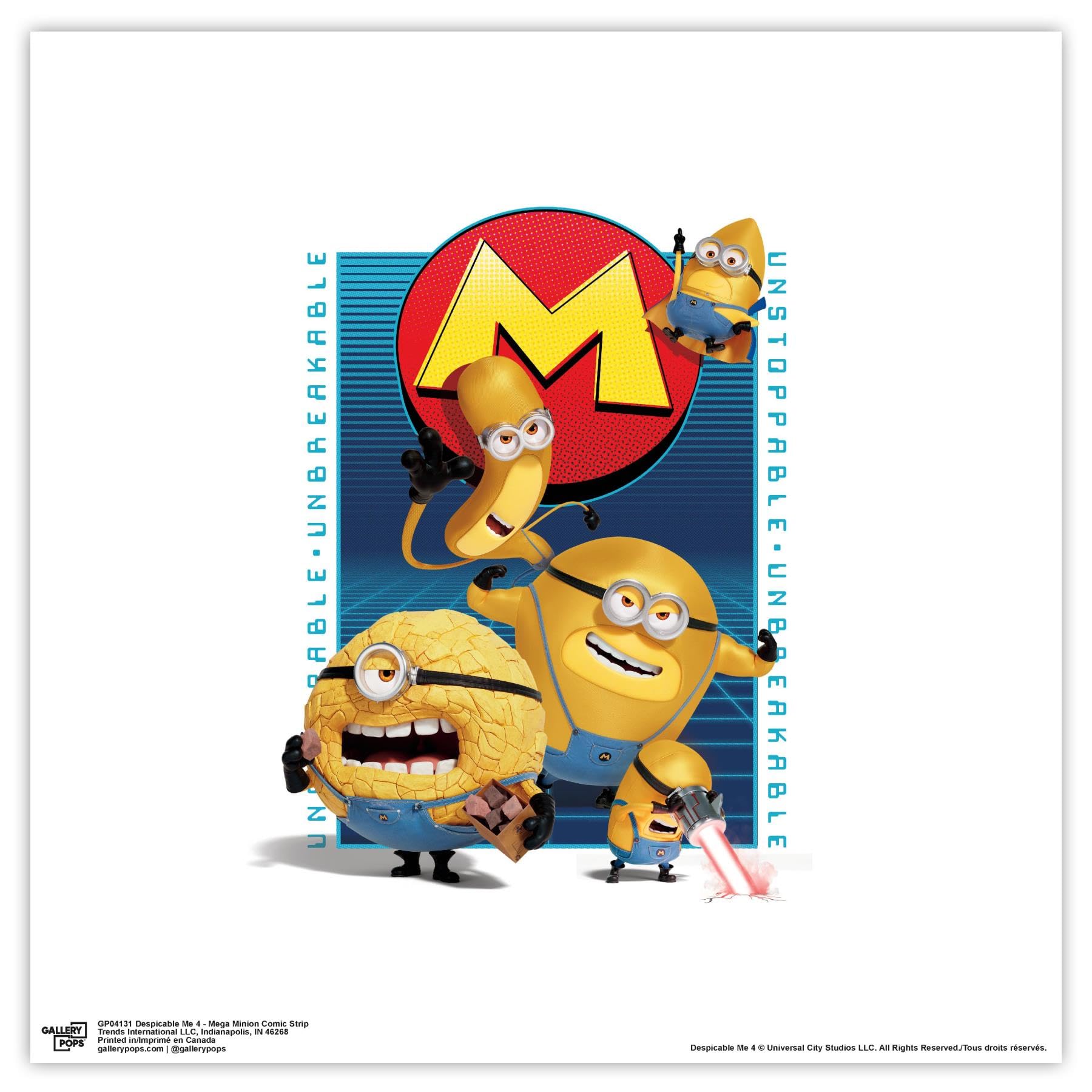 Amazon.com: Trends International Gallery Pops Despicable Me 4 - Mega ...