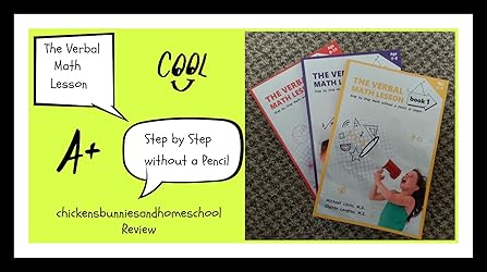 Amazon.com: The Verbal Math Lesson Level 1: Step-by-Step Math without ...