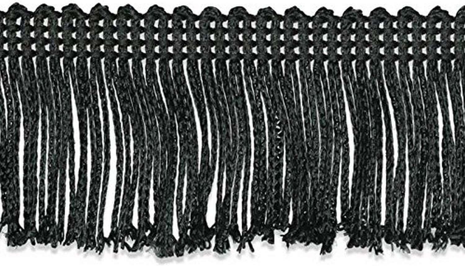 Amazon.com: Decorative Trimmings 100% Rayon Chainette Fringe, 2" x 9 yd ...