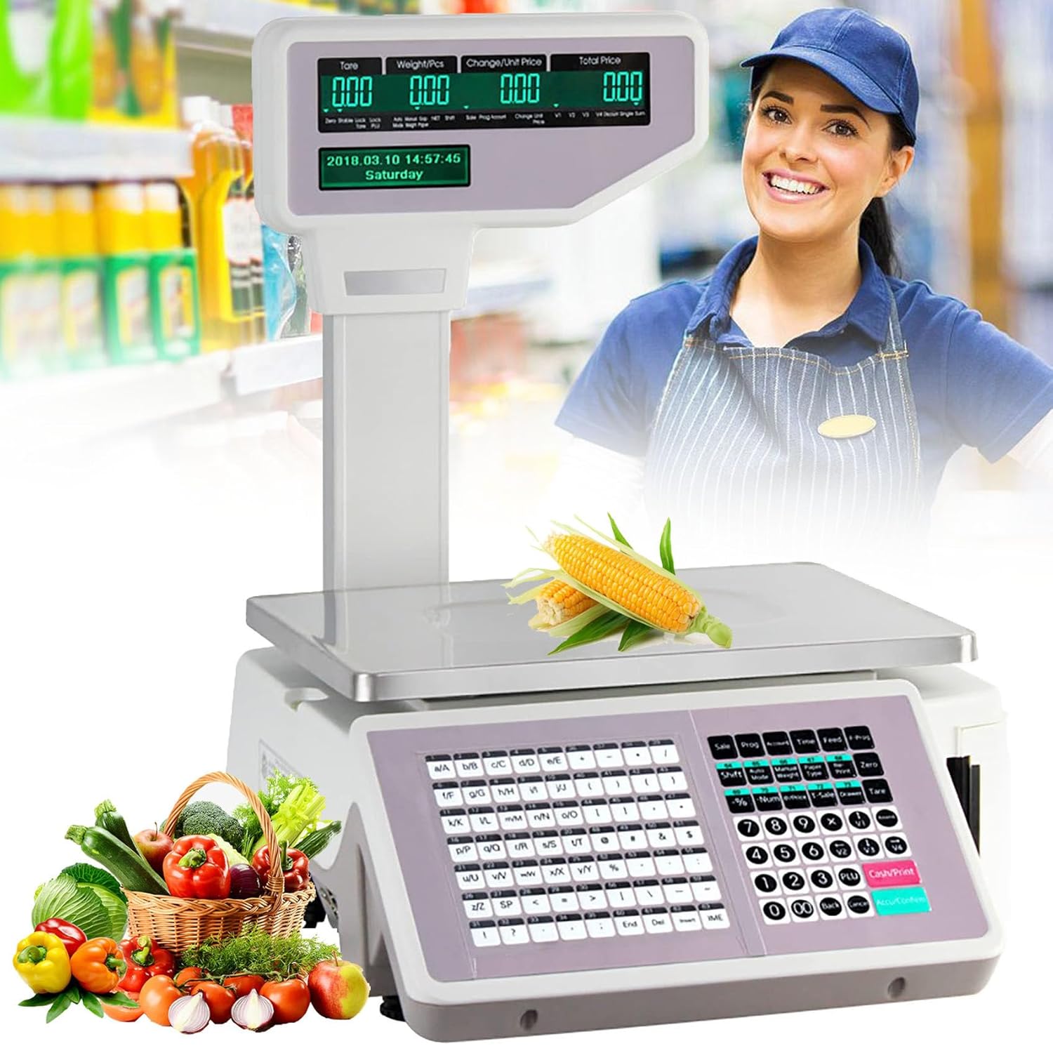 Amazon.com: Price Computing Scales Commercial Shop Retail Price ...