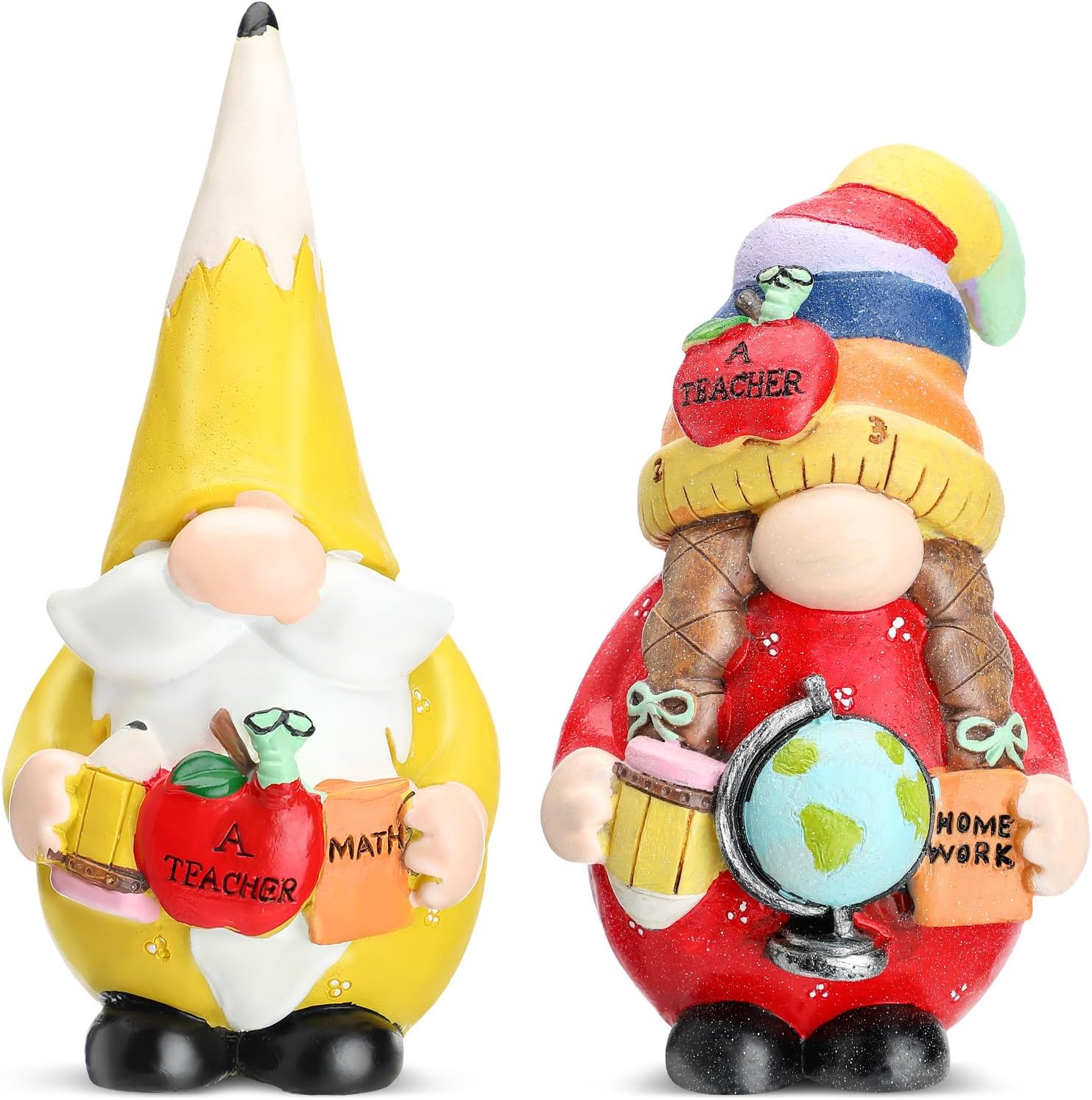 Amazon.com: Shappy 2 Pcs Teacher Appreciation Gifts Gnomes Back to ...