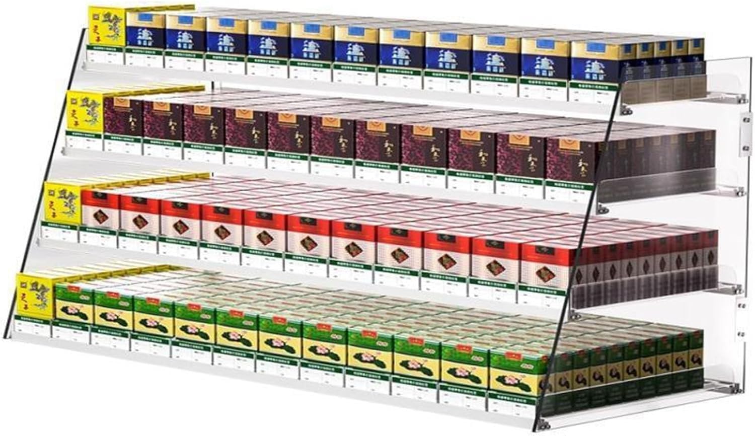 Amazon.com: Retail Store Trapezoid Cigarette Shelf Auto Cigarette ...