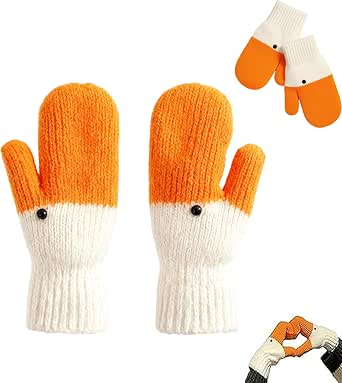 Amazon.com: Silly Goose Gloves - Funny Winter Mittens with Thermal ...