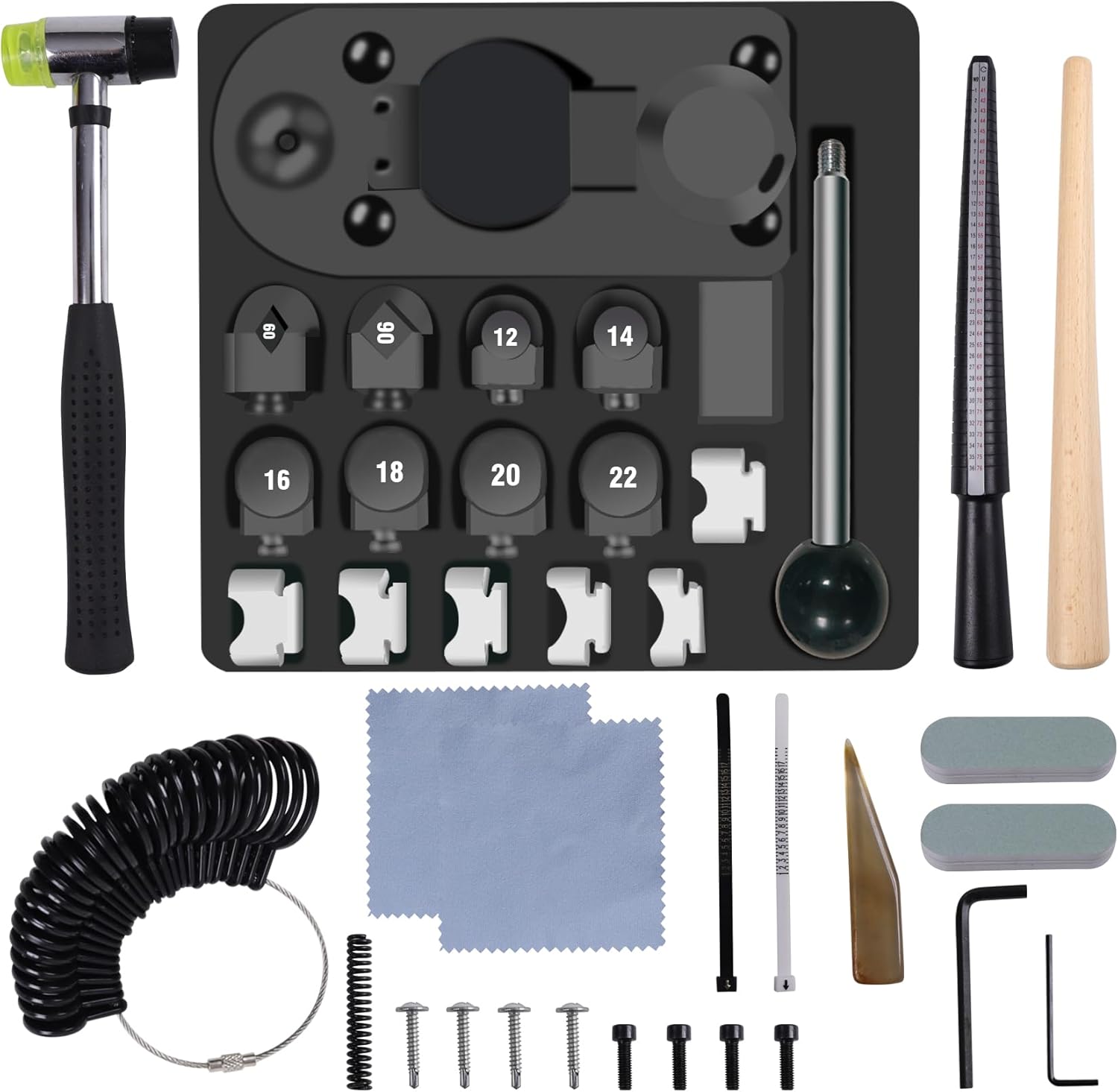 Amazon.com: SANJIAN Ring Bender, Ring Bender Tool, Spoon Ring Maker Kit ...