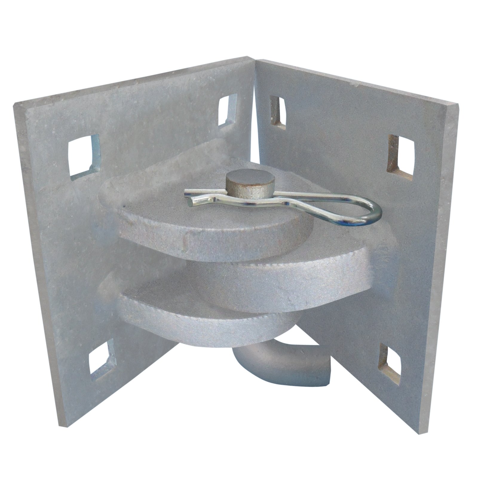 Dock Edge Commercial 9/16-Inch Punch Com Tab HD Galvanized Floating T ...