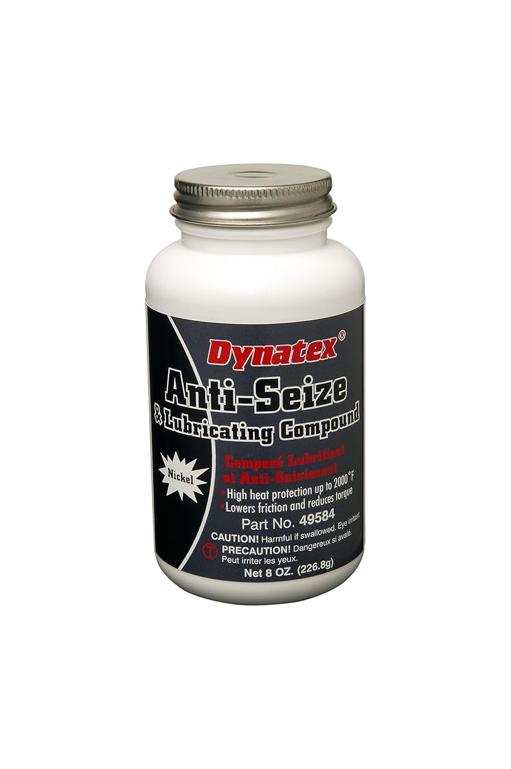 Amazon.com: Dynatex 143490 Nickel Anti-Seize - Superior Heavy Duty 8oz ...
