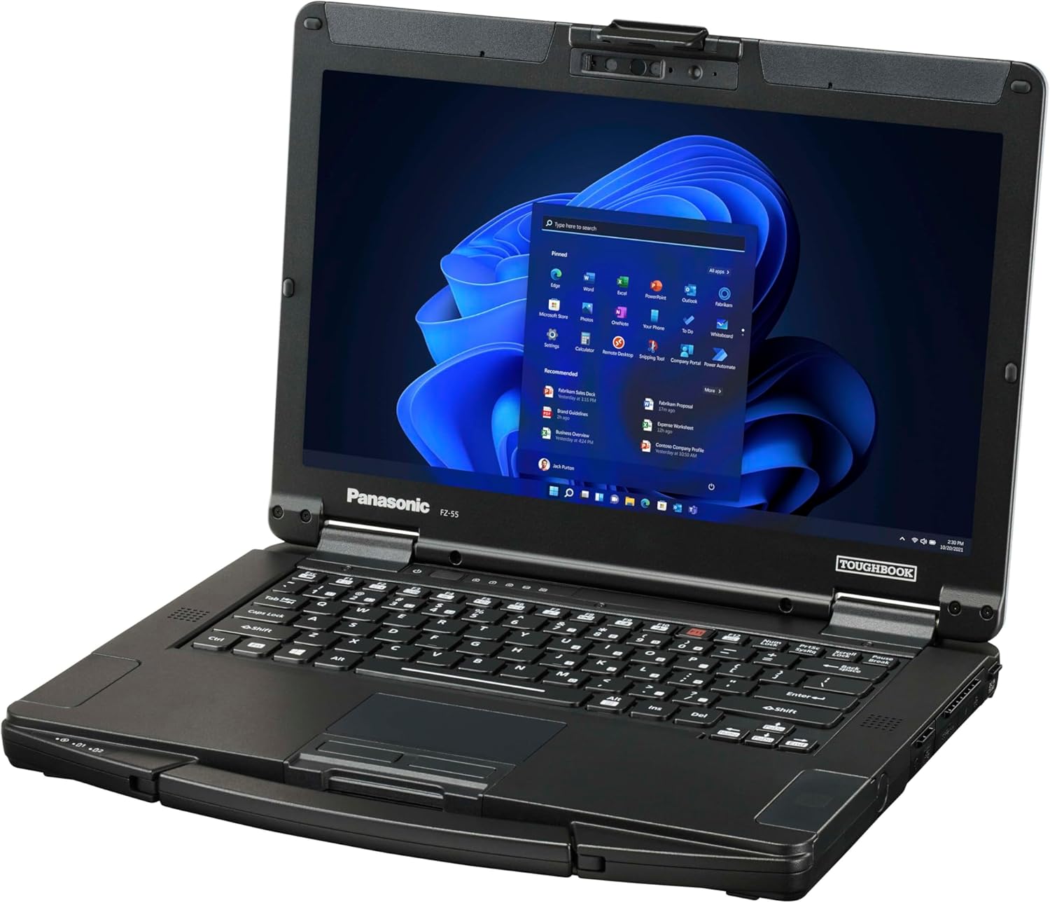 Amazon.com: Toughbook Panasonic FZ-55 MK2, Intel i5-11th Gen, 14 inch ...