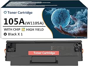 Amazon.com: ADFZAT 105A Toner Cartridge Replacement for HP 105A W1105A Black Toner Cartridges ...