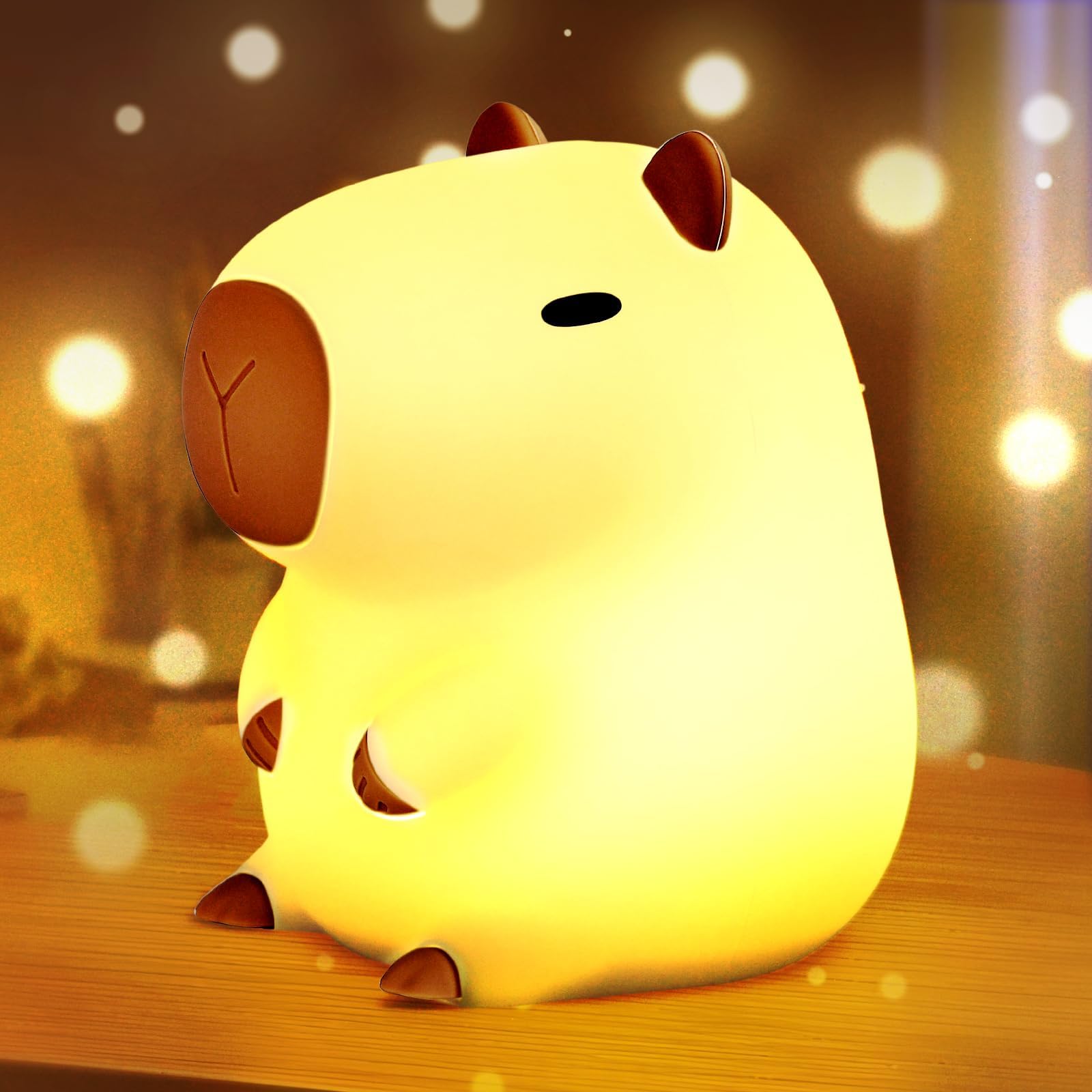 Cute Night Light - Capybara Led Lights - Animal Lamp | USB Rechargeable ...