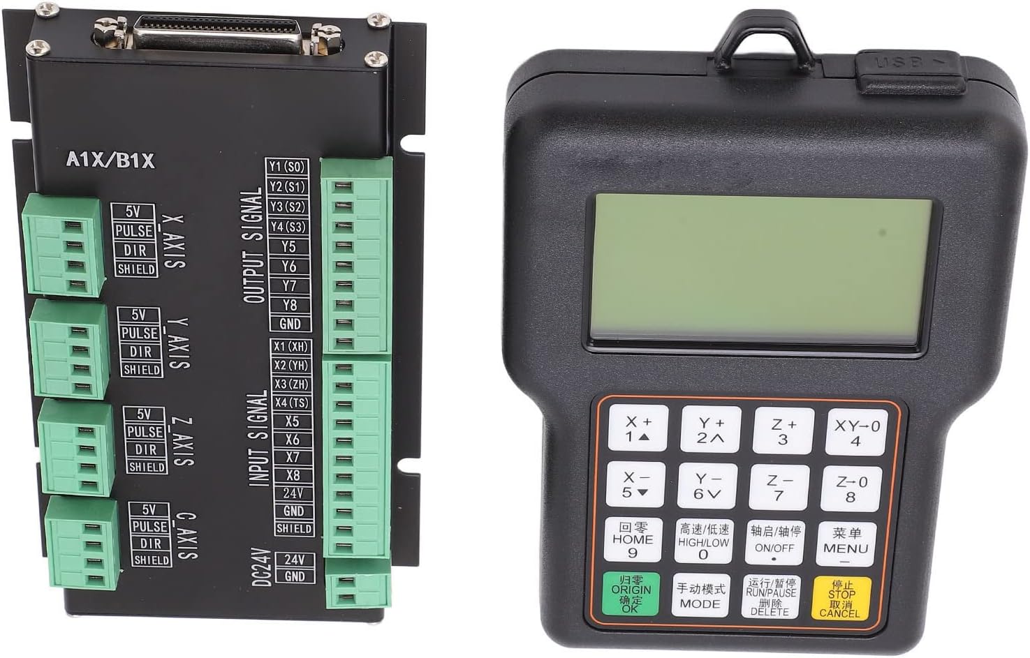 Amazon.com: 3 Axes Motion Controller, CNC 3 Axis Motion Controller ...