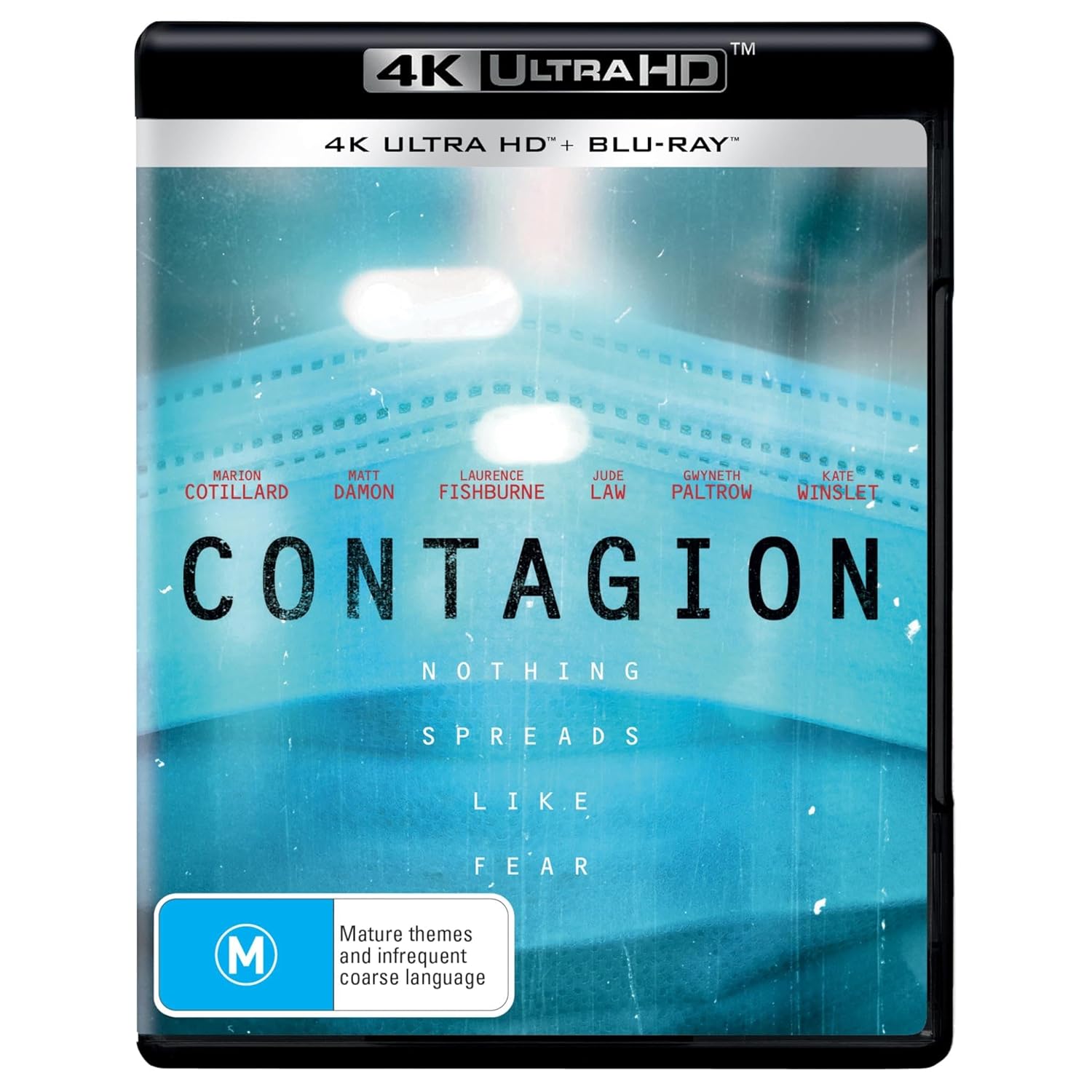 Amazon.com: Contagion 4K Ultra HD + Blu-ray | Marion Cotillard, Matt Damon | NON-USA Format ...
