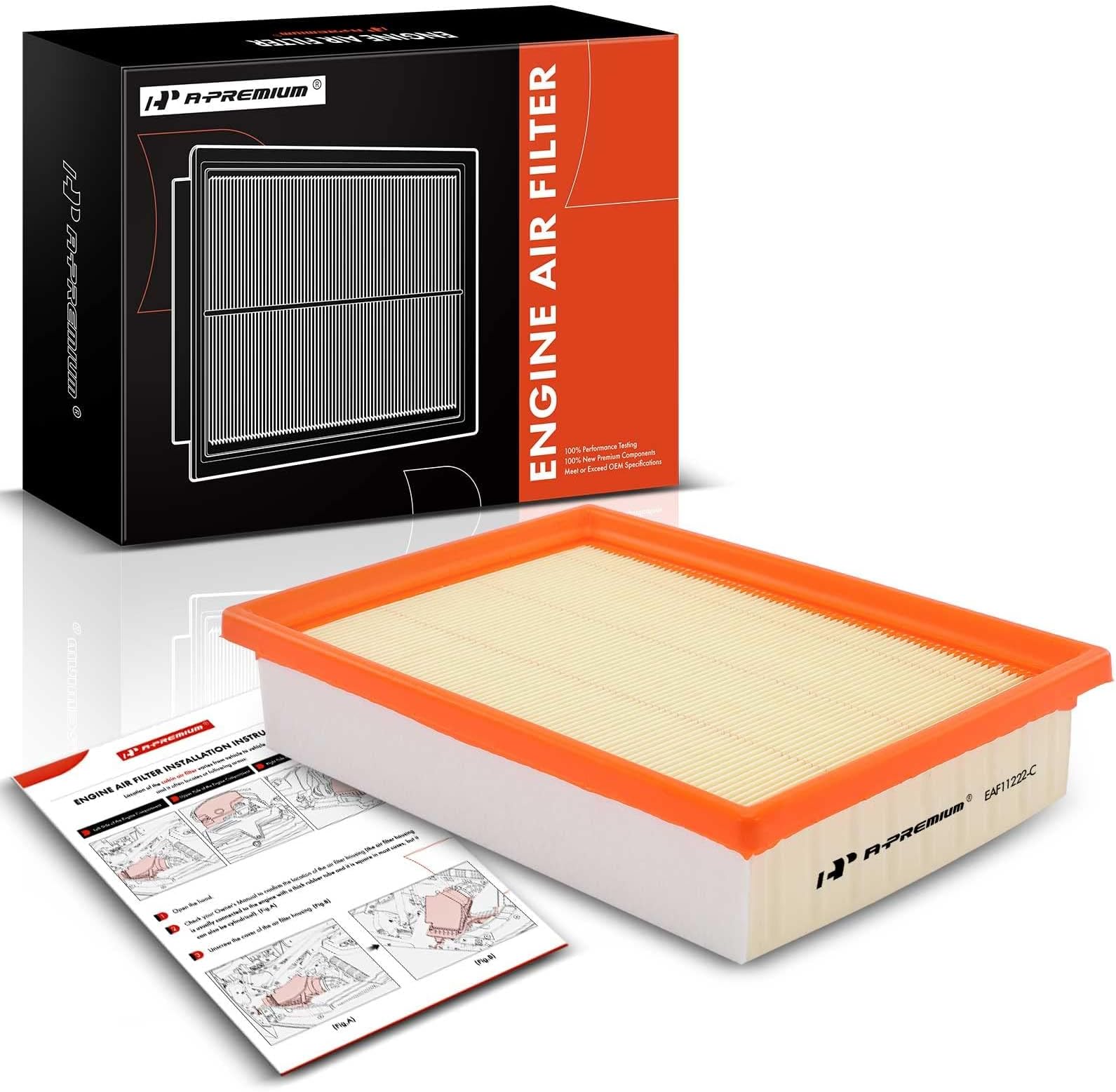 Amazon.com: A-Premium Engine Air Filter Compatible with Chevrolet Sonic ...