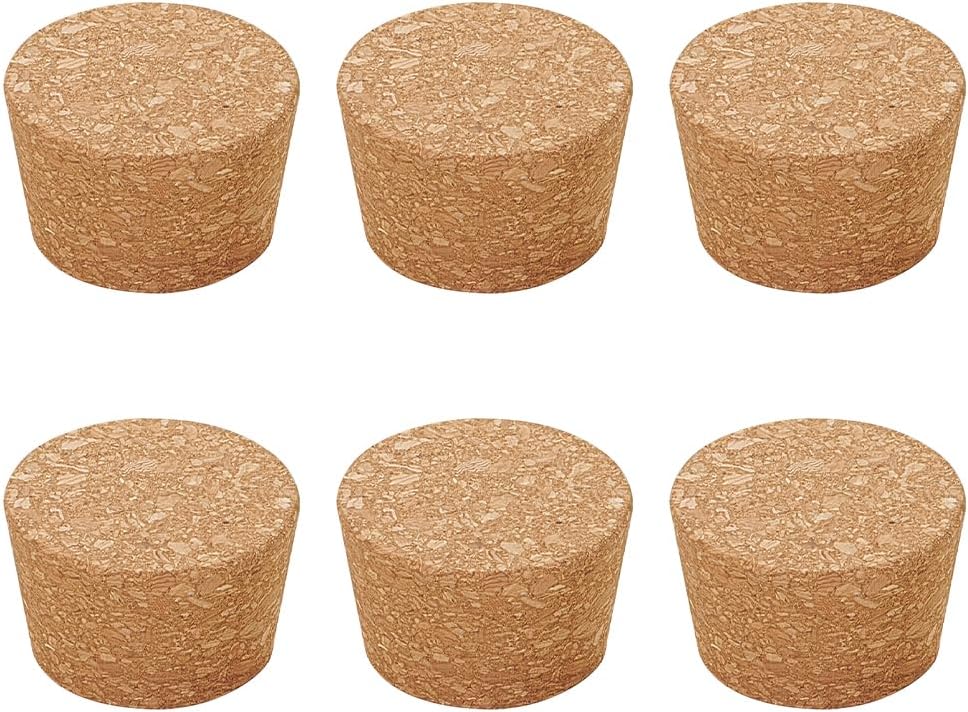 Amazon.com: OLYCRAFT 6Pcs Large Cork Stoppers 1.7-2 Inch Cork Bottle ...