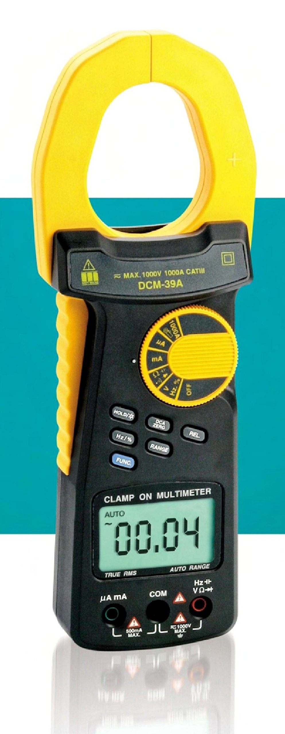 Motwane DCM 39A - 1000 A AC/DC TRMS Multifunction Clamp Meter : Amazon ...