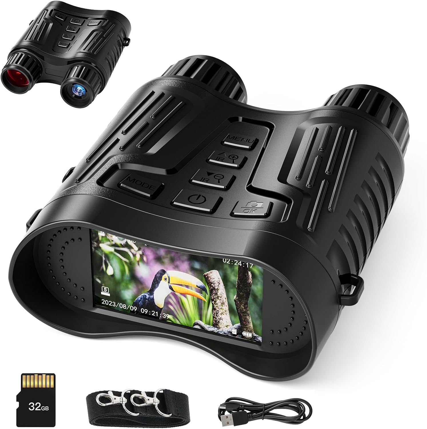 Amazon.com: Night Vision Goggles - Digital Infrared Binoculars for ...