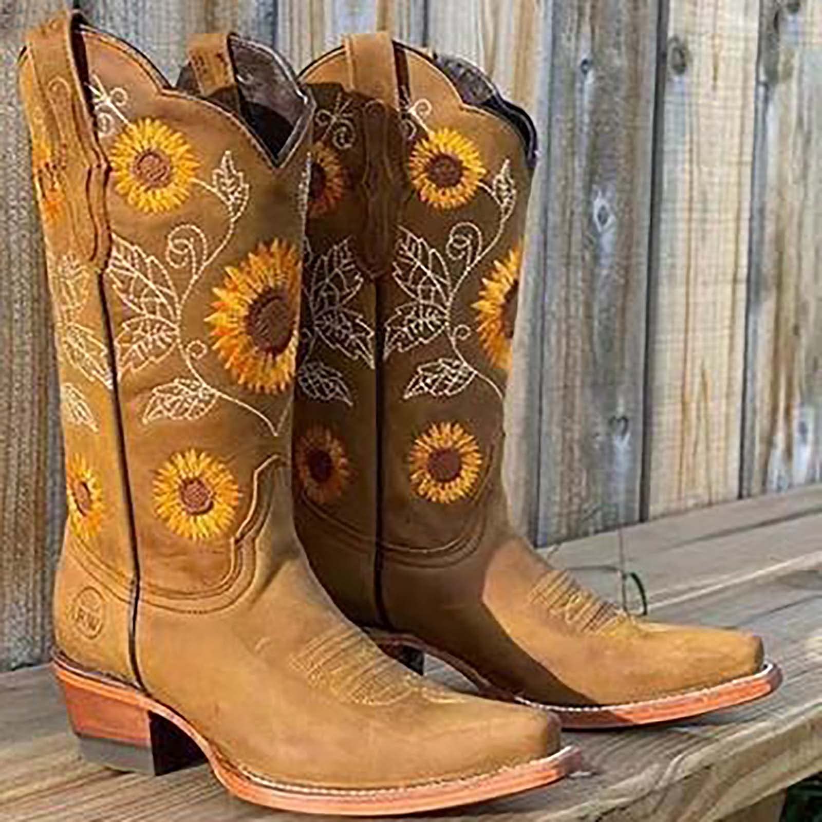 Sunflowers And Cowboy Boots
