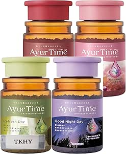 Amazon | 【アソート】アーユルタイム グッドナイトデイ バスソルト シダーウッド&ゼラニウム レモングラス&ベルガモット カモミール&クラリセージ フランキンセンス&サンダルウッド 各 ...