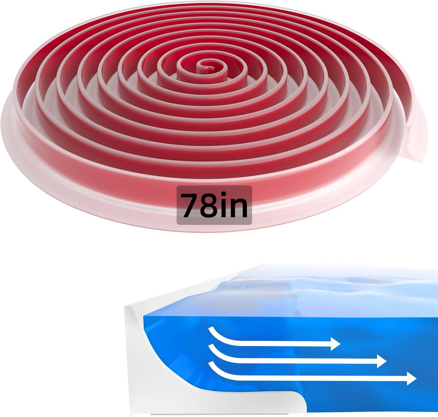 Collapsible Shower Threshold Water Dam Barrier,Water Shower Dam Barrier ...