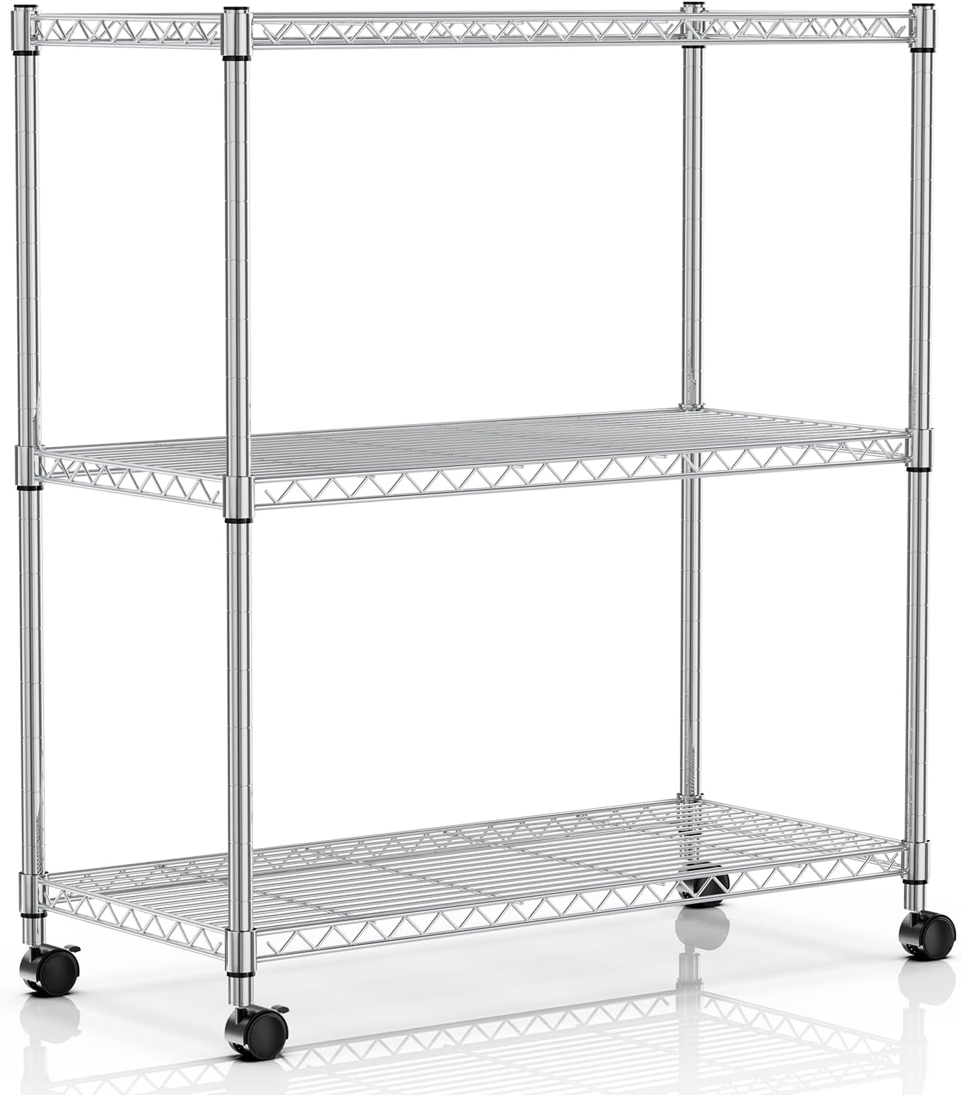 Amazon.com: Simple Deluxe 3-Tier Heavy Duty Storage Shelves 750Lb ...