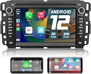 Amazon.com: EagleNav Car Radio Stereo Android 12 for Chevrolet Chevy ...