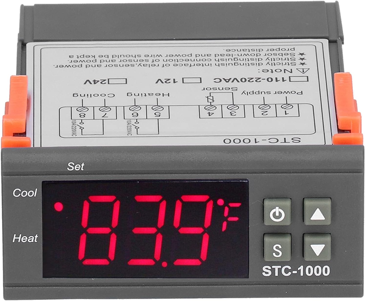 Amazon.com: SIPYTOPF STC-1000 Digital Temperature Controller,AC 10A ...
