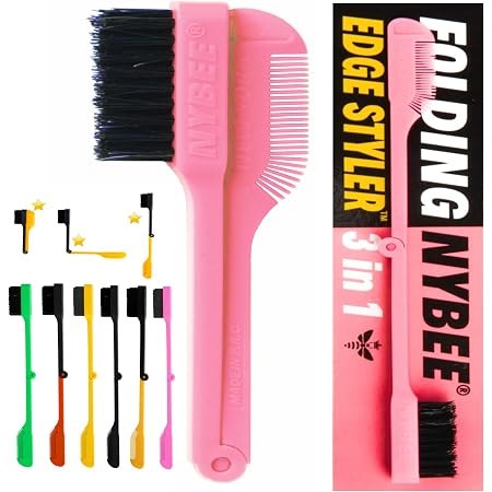 Amazon.com : Red by Kiss Ultimate Edge Fixer Professional Boar Hair ...