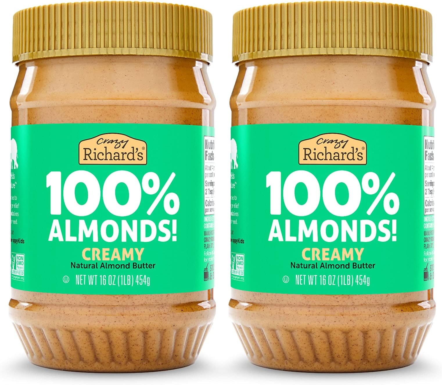 Amazon.com : MaraNatha Creamy Almond Butter No Sugar Added, Unsalted ...