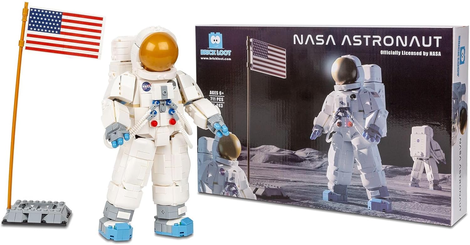 Amazon.com: Brick Loot Officially Licensed NASA Apollo 11 Lunar Lander ...