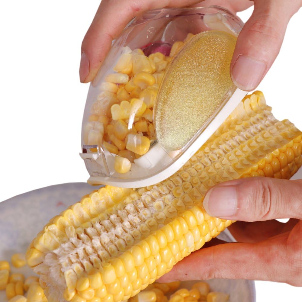 Amazon.com: Kingking Corn Stripper Corn Cutter Corn Kerneler Corn Cob ...