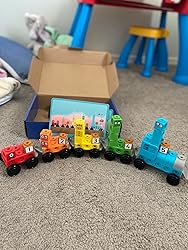 Amazon.com: hand2mind Numberblocks Express Train MathLink Cubes ...