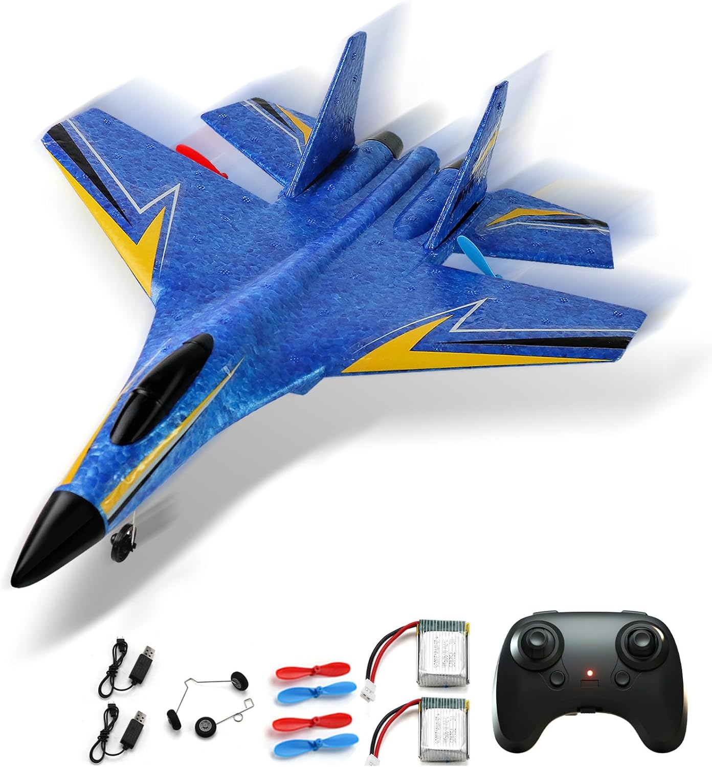 Amazon.com: crohorizon Remote Control Airplane for Kids, 2 Channels RC ...