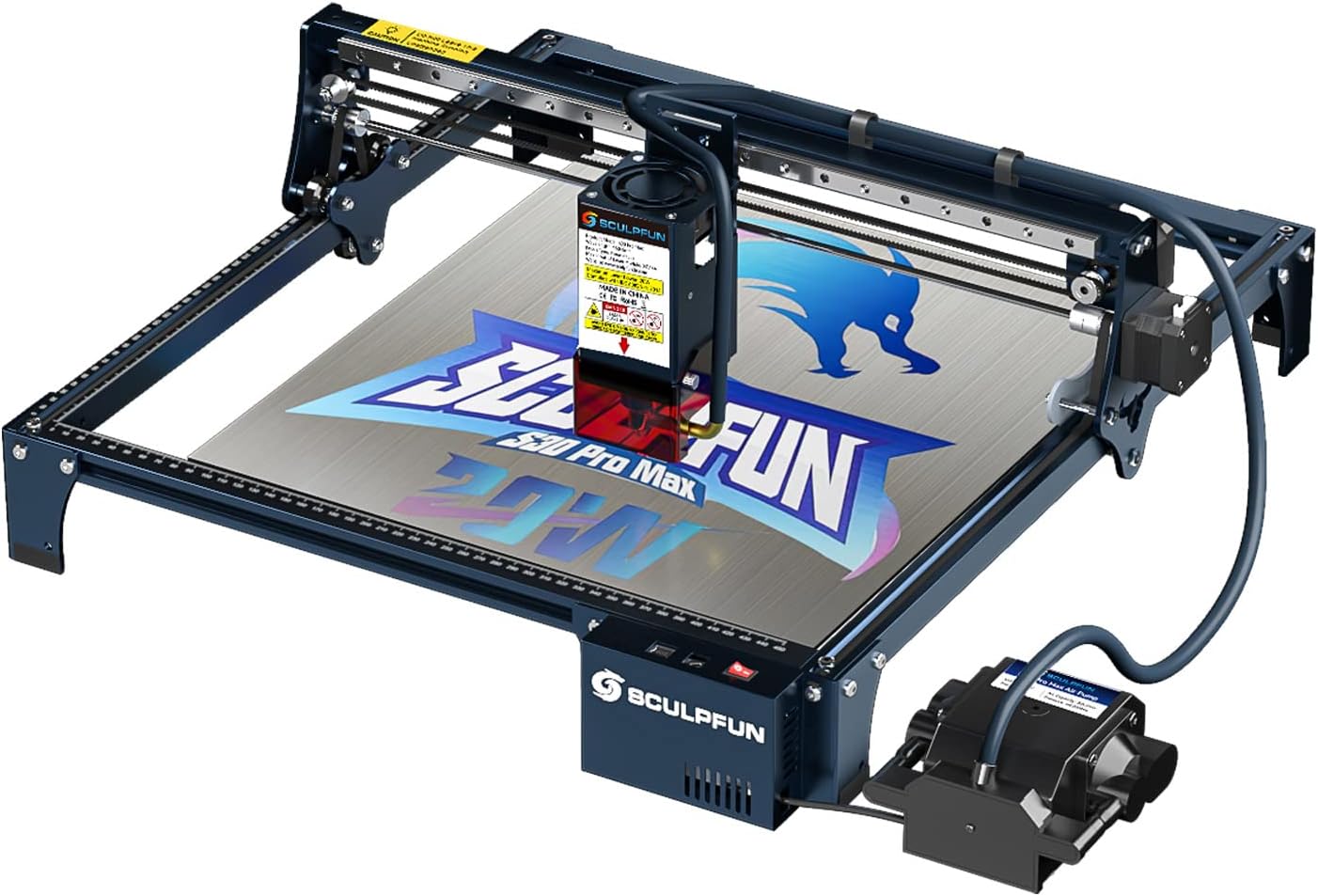 SCULPFUN S30 Pro Max Laser Engraver, 20000mW Optical Power with ...