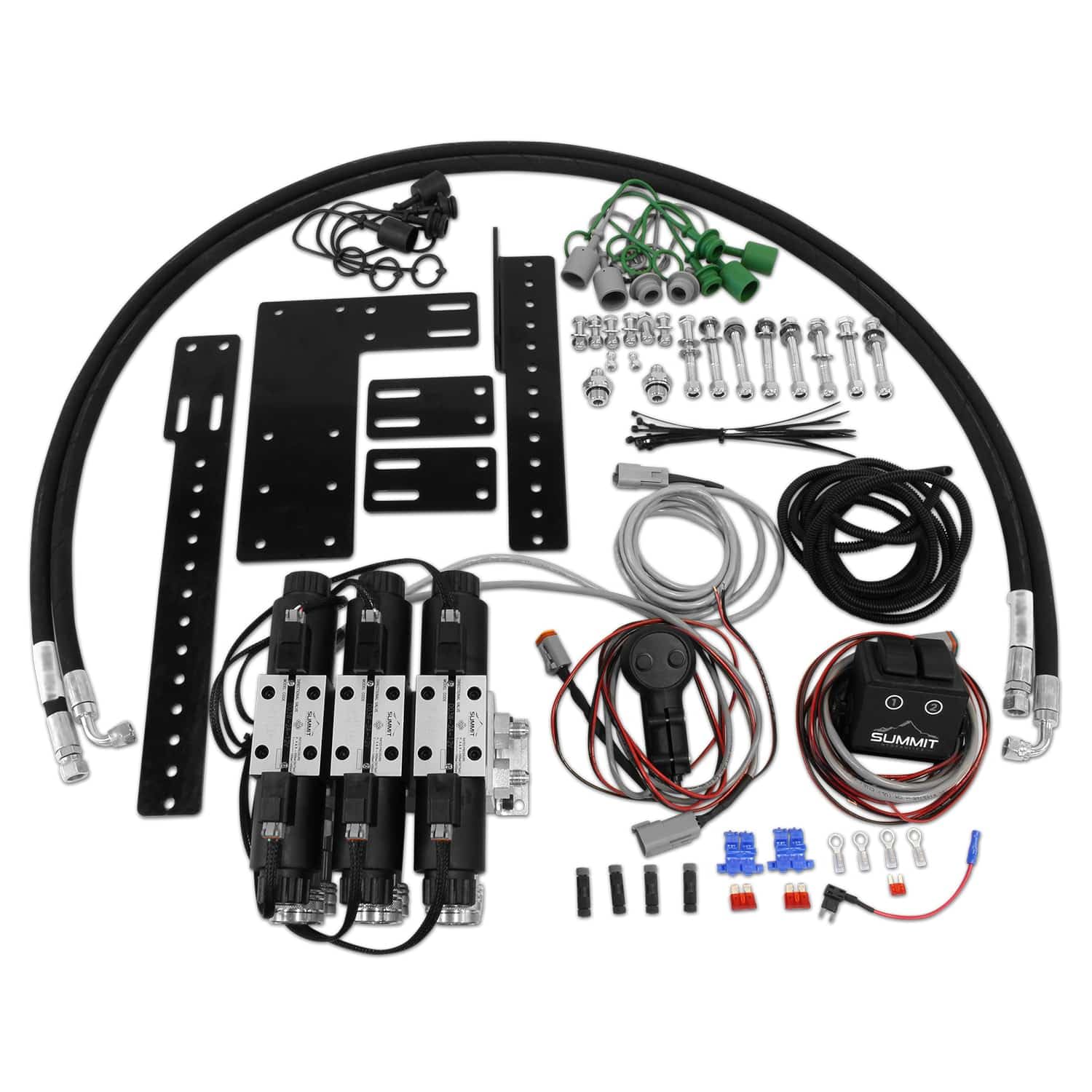 Rear Hydraulic Valve Kit for Kioti CK Series Tractors w/o Factory ...