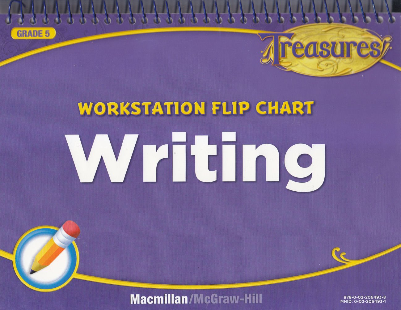Treasures, Grade 5, Workstation Flip Chart, Writing: Macmillan ...
