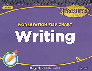Treasures, Grade 5, Workstation Flip Chart, Writing : Macmillan ...