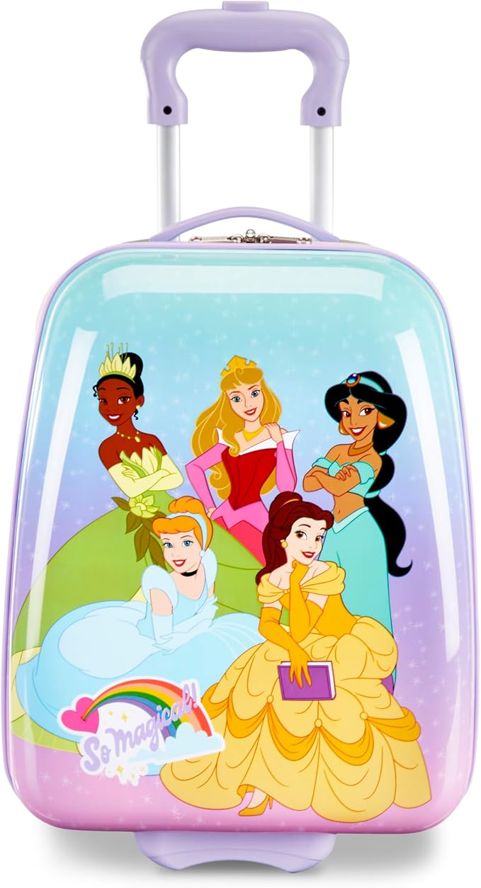 Amazon.com | American Tourister Disney Princess Kids Carry-On Luggage ...