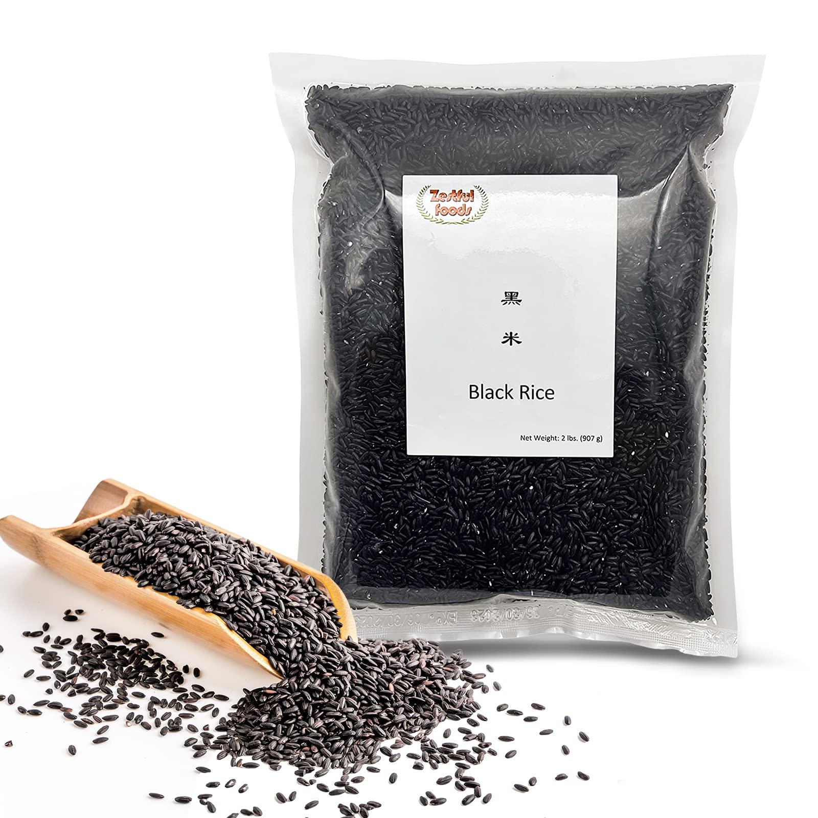 Amazon.com : Zestful Foods Black Rice - Whole Grain, Non-GMO, High ...