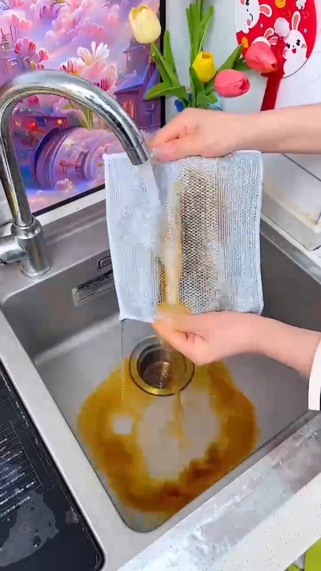 Watch multipurpose wire dishwashing rags for wet and dry on Amazon Live