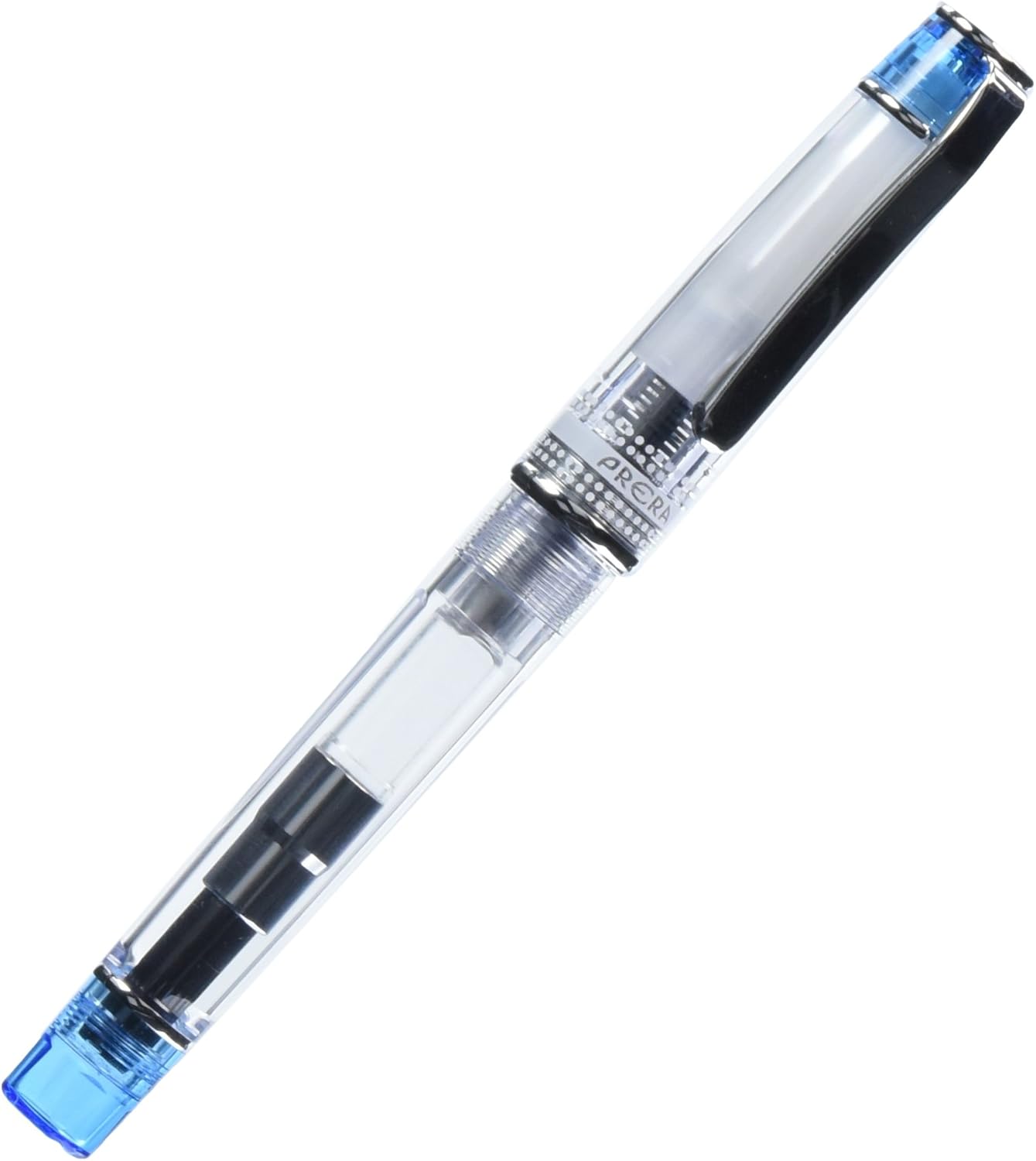 Pilot Prera Iro-Ai Fine-Nib Transparent Light Blue Body Fountain Pen ...