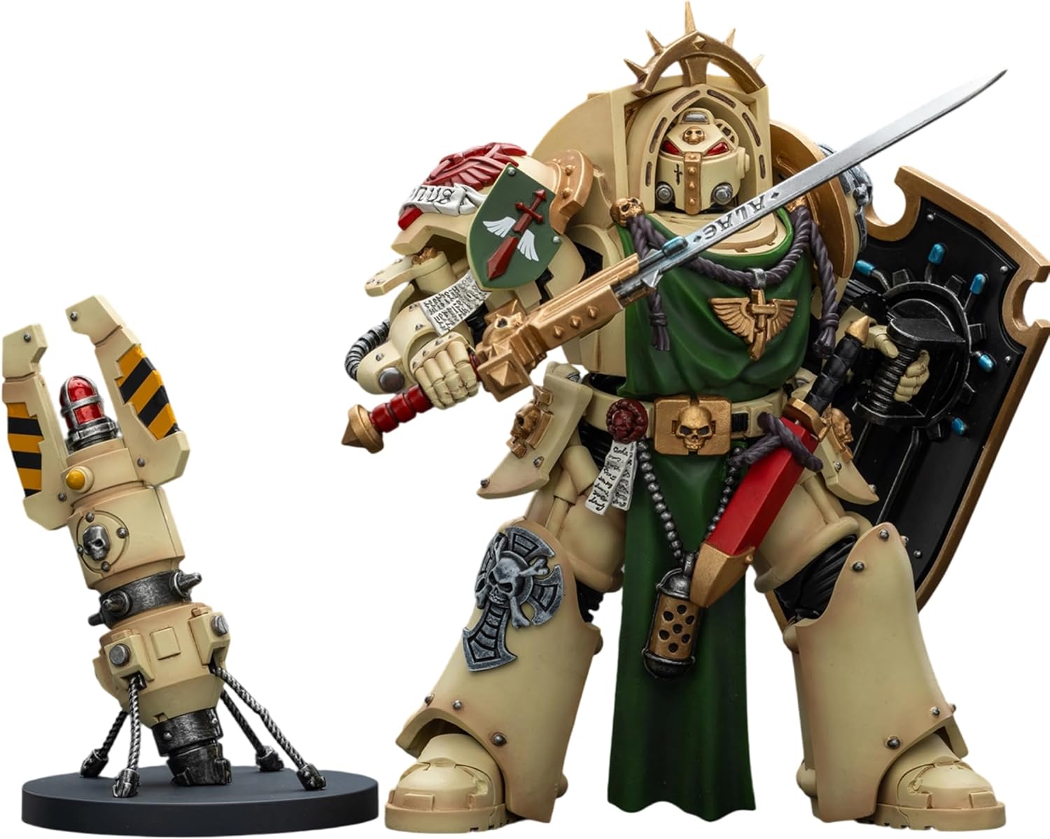 Amazon.com: JOYTOY Deathwing Knight 1 Warhammer 40K 1/18 Action Figures ...