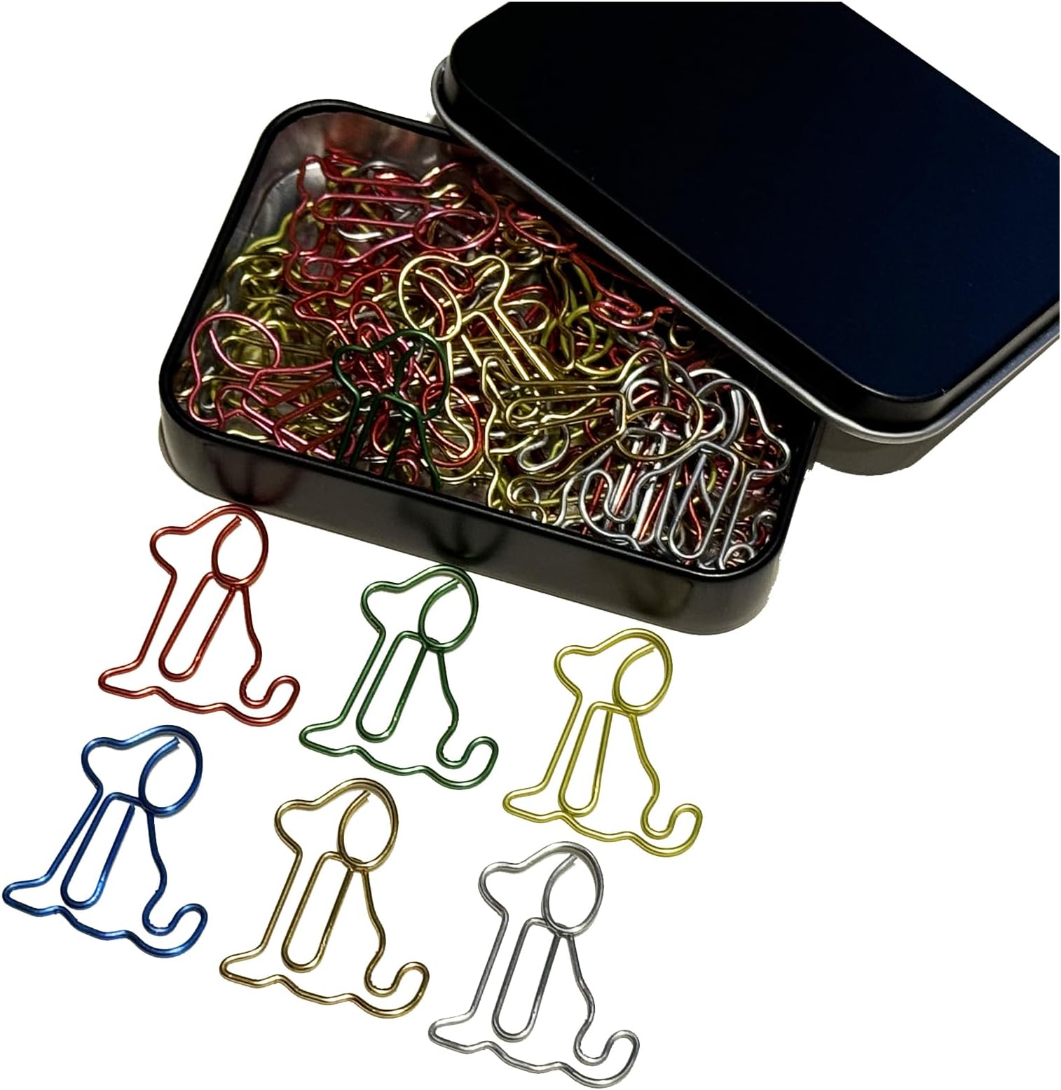 Amazon.com : Cute Paper Clips, 60 PCS Rabbit Shaped Paper Clips Animal ...