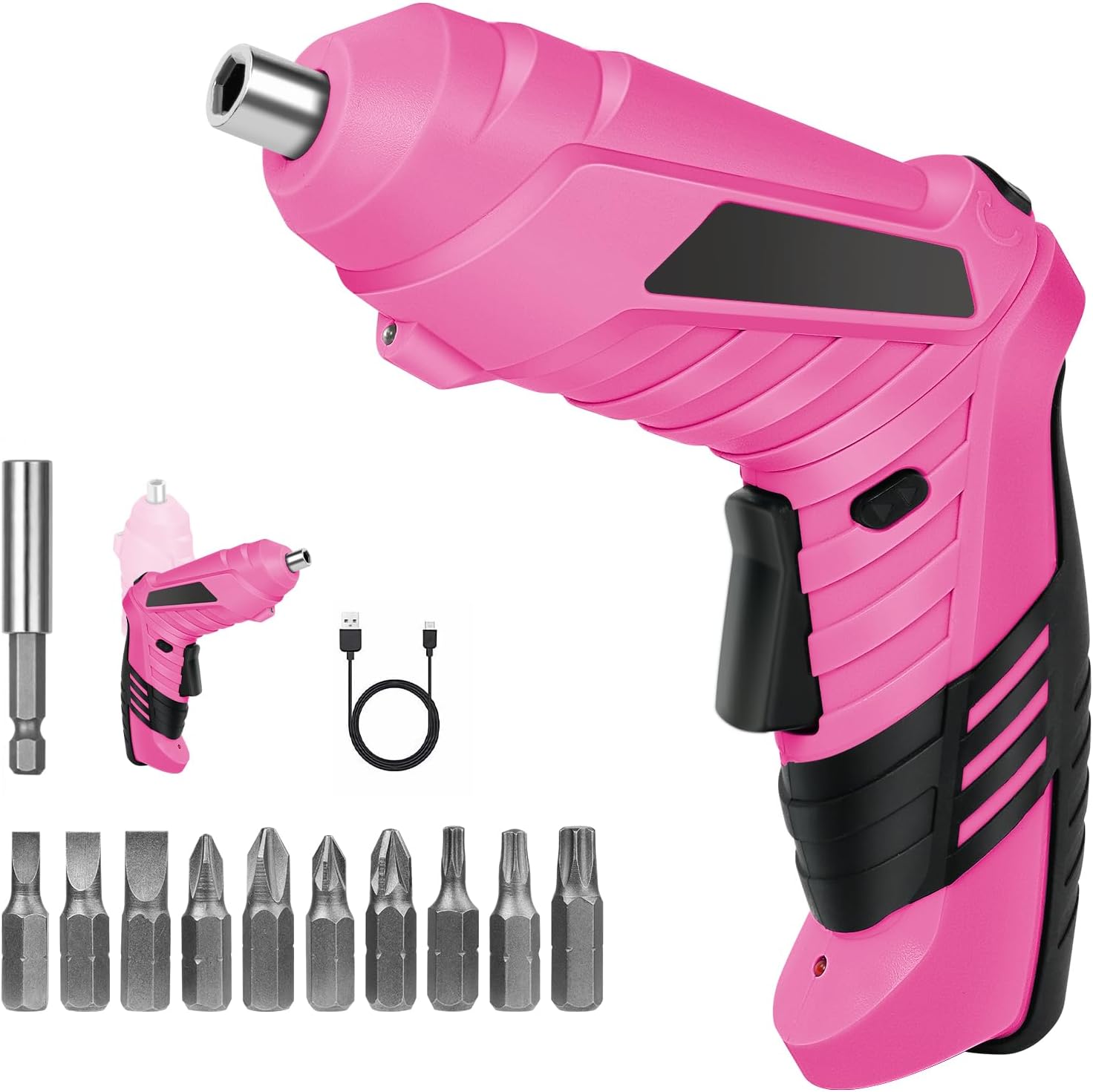 Flintronic Electric Screwdriver Cordless, 3.5N·m Max Torque Electric ...