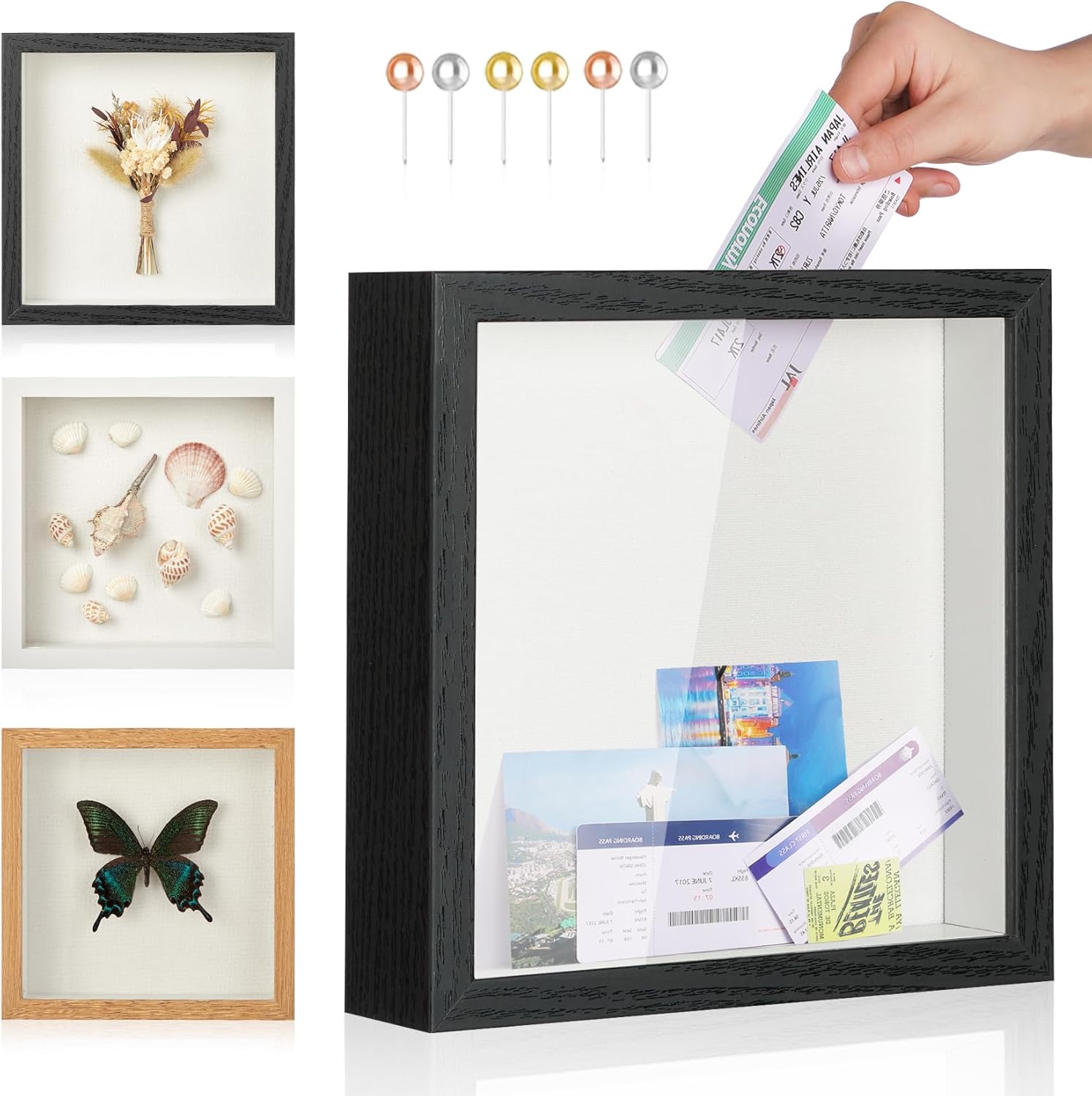 Amazon.com - MUXIUNT Travel Adventure Challenge Archive Shadow Box ...