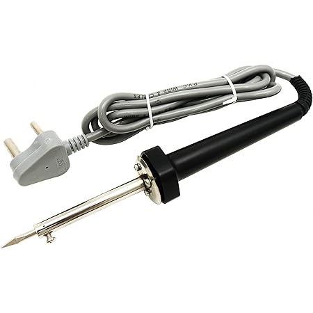 Hillgrove 2In1 30W Soldering Iron Kit 30 W Simple (Flat, Pointed Tip ...