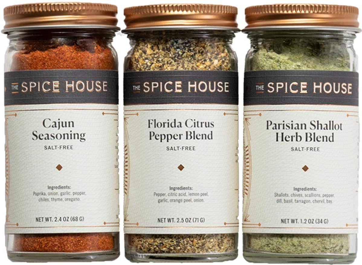 Amazon.com : Spice House - No Salt Variety Set - 3 Count - ½ Cup Each ...