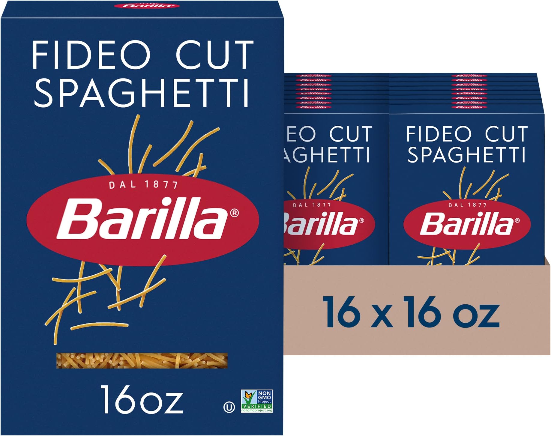 Amazon.com: BARILLA Gluten Free Spaghetti, 12 Ounce - Non-GMO Gluten ...