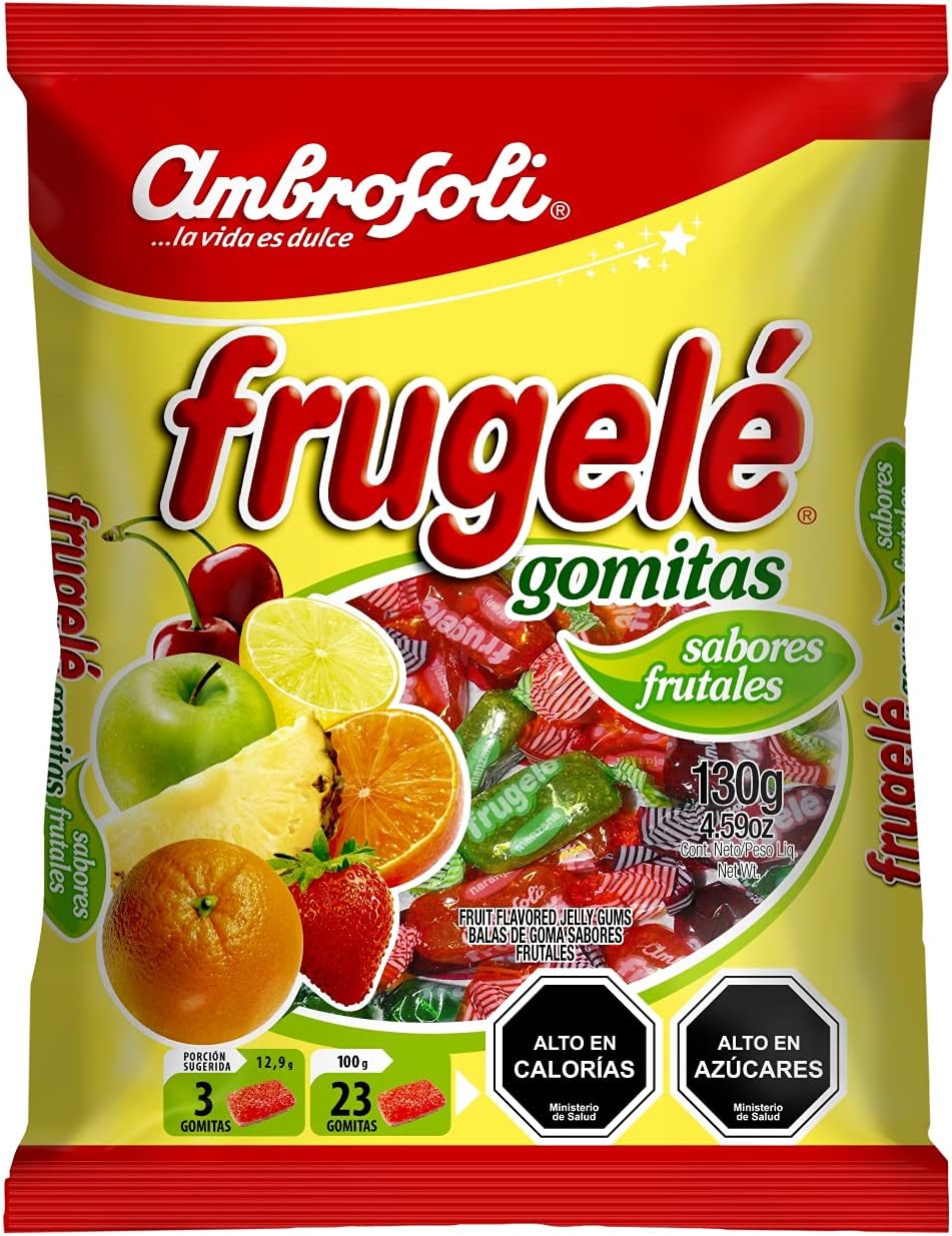 Amazon.com : Ambrosoli Frugelé Gummy Candy - Variety of Soft and ...